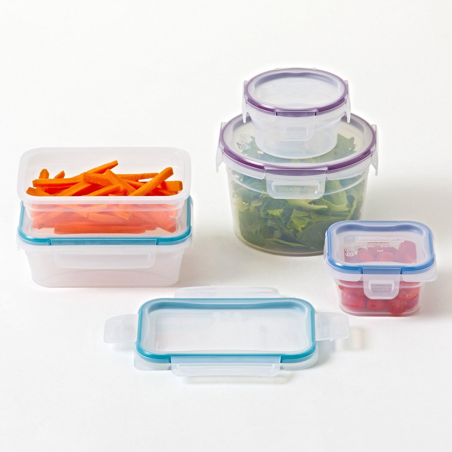 Total Solution® 10-piece Plastic Food Storage Container Set – Corelle ...
